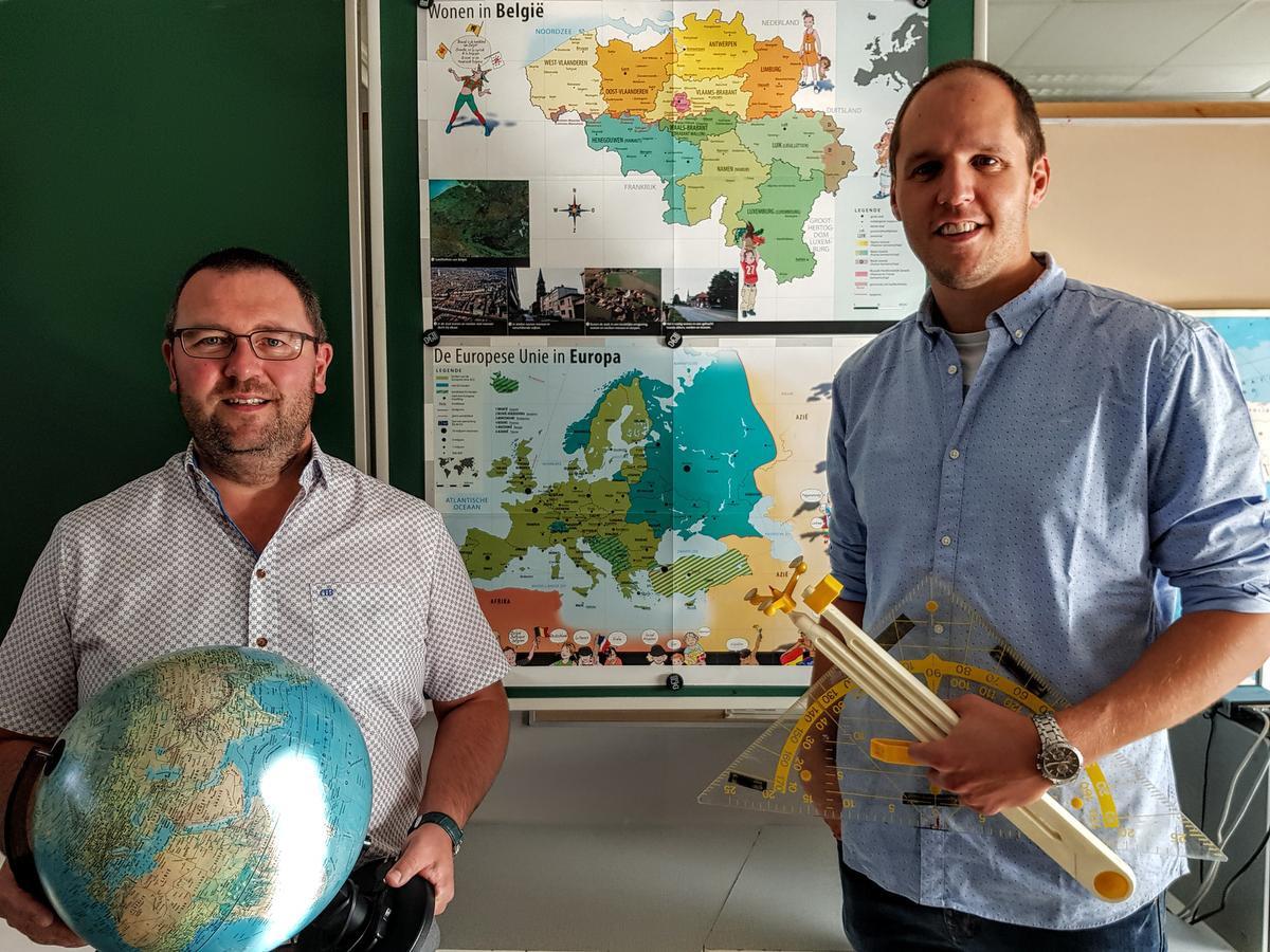 Twee nieuwe meesters in het vijfde leerjaar van De Beukennoot - KW.be