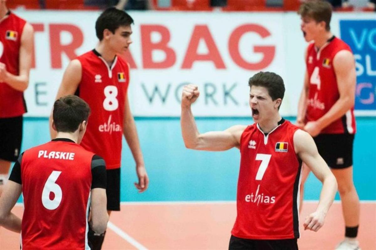 Seppe Rotty uit Torhout deed het uitstekend op het EK volleybal U18 - KW.be