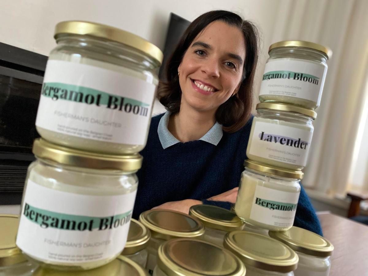 Canadese Emma Storey maakt geurkaarsen als Fisherman's Daughter - KW.be