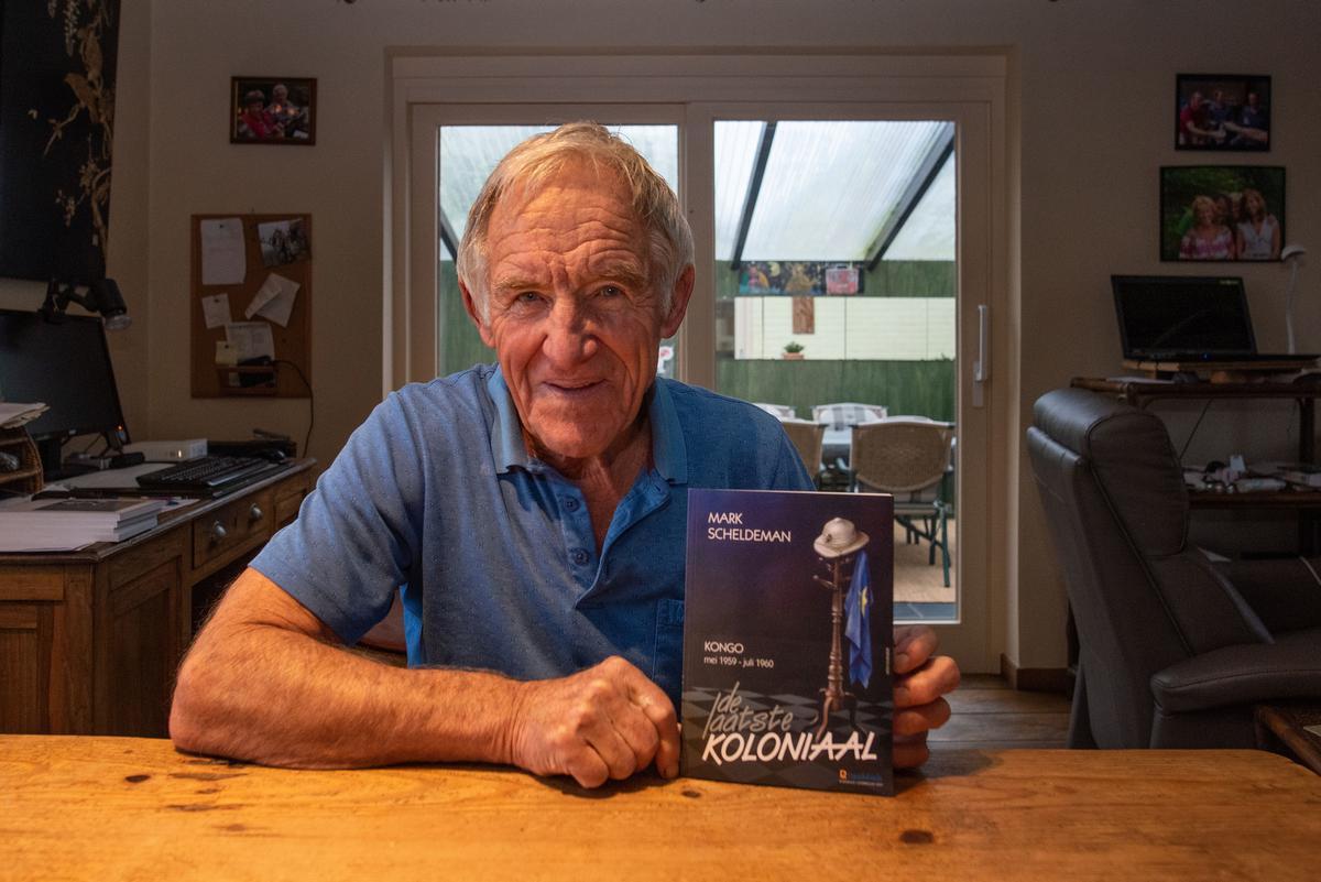 Mark Scheldeman (85) brengt zijn boek 'De laatste koloniaal' weer uit ...
