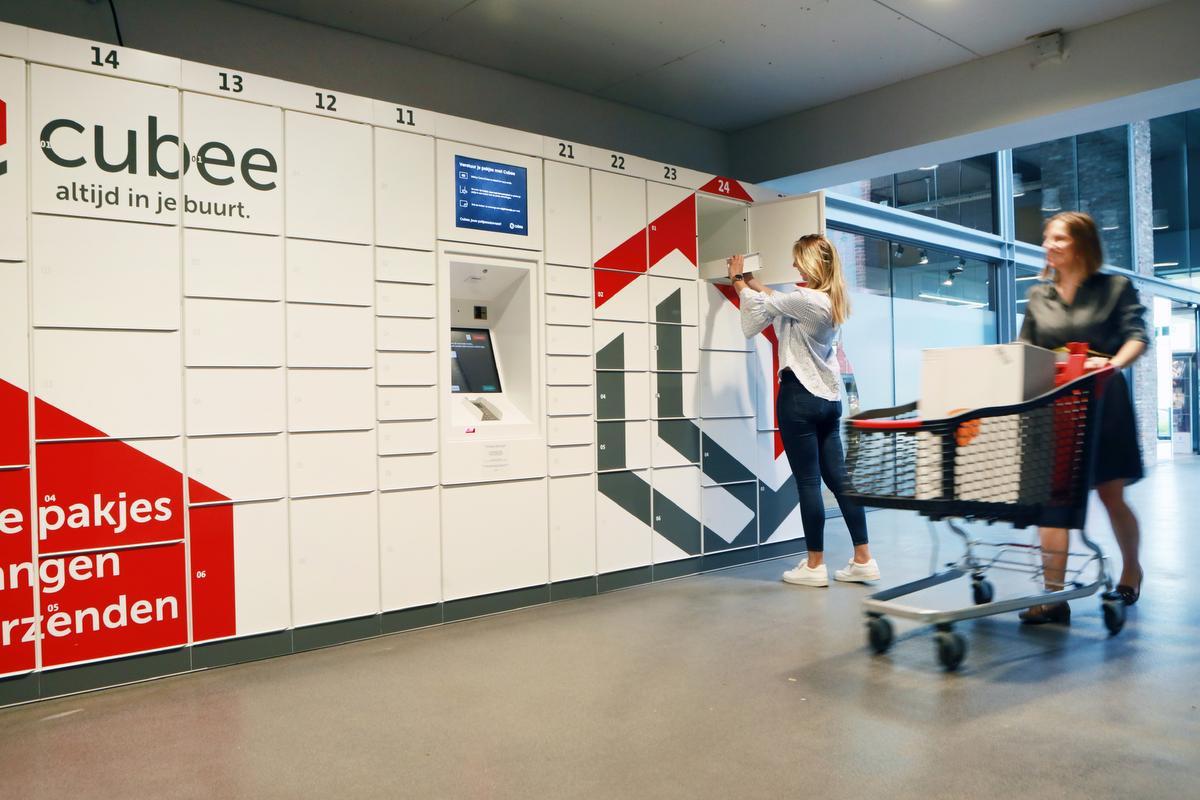 Knokke-Heist en Bpost plaatsen Cubee-pakjesautomaat in handelscentrum ...