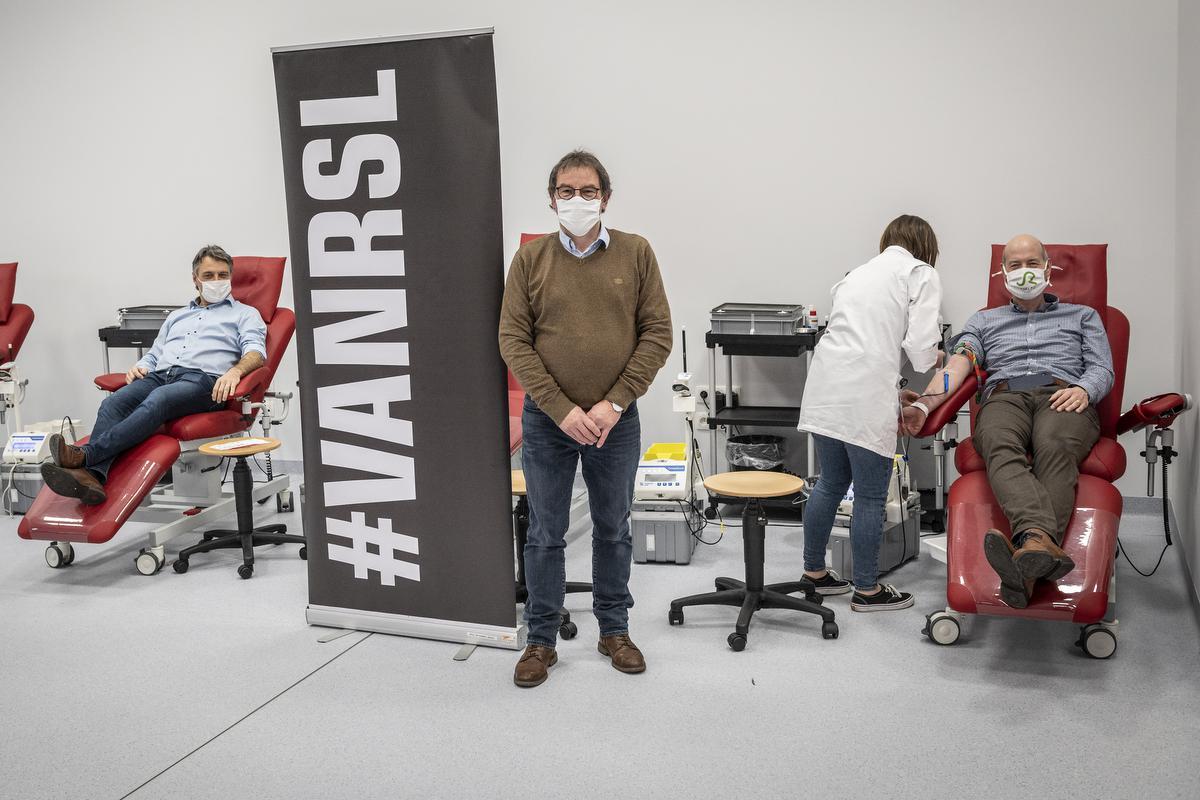 Personeel stad Roeselare geeft deze week bloed en plasma - KW.be