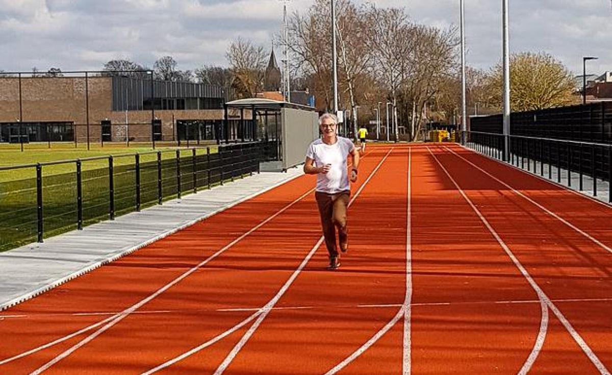 Wevelgemse atletiekpiste verwelkomt 750ste sporter - KW.be