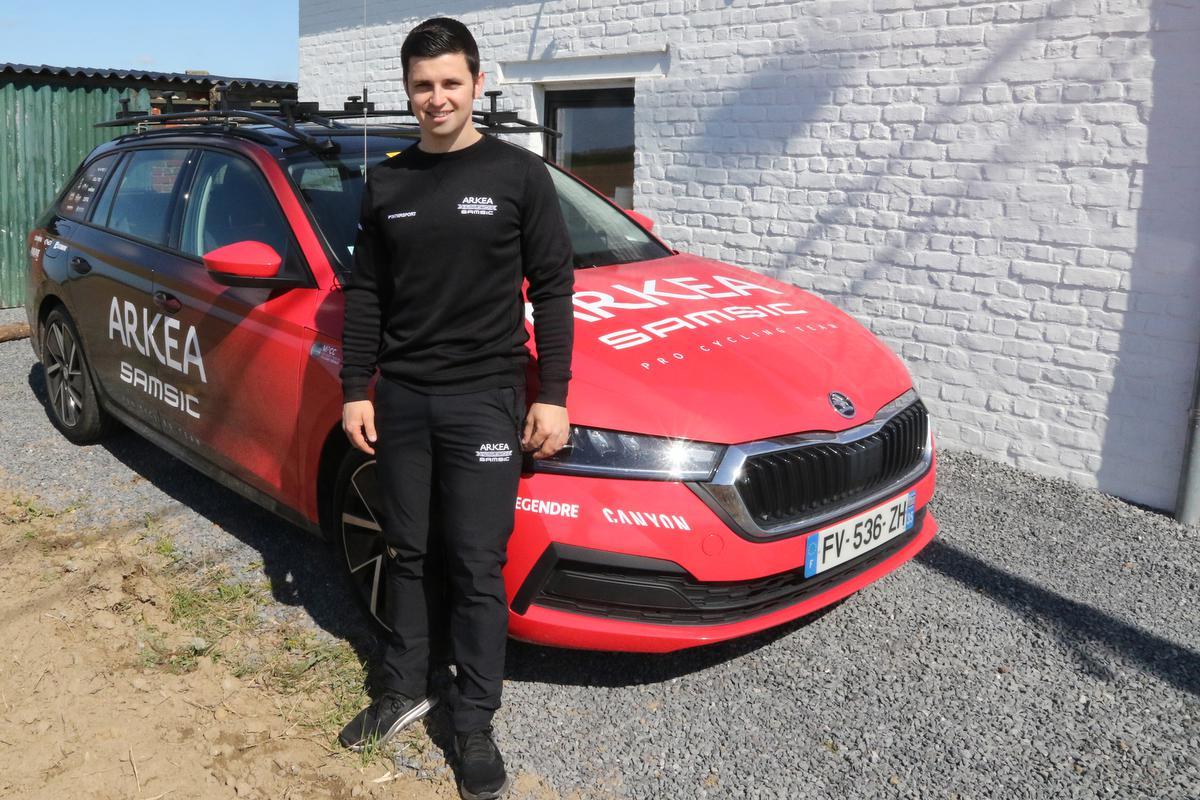 Louis Cauwelier is verzorger bij Franse team Arkéa-Samsic: “Veel meer ...