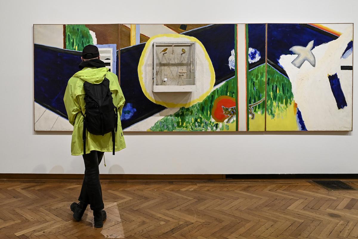 Veilinghuis veilt 74 werken van Roger Raveel op honderdste geboortedag ...