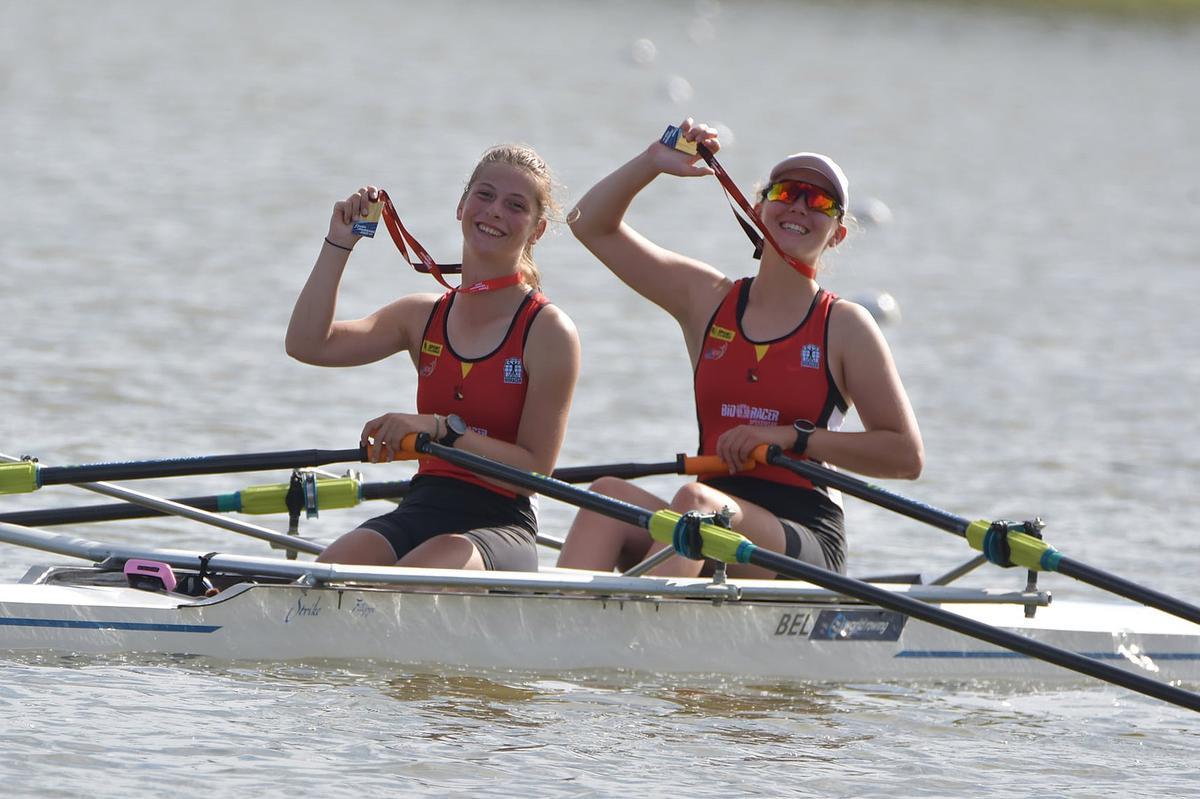 Roeister Astrid Van Roy behaalt twee keer goud in Linz - KW.be