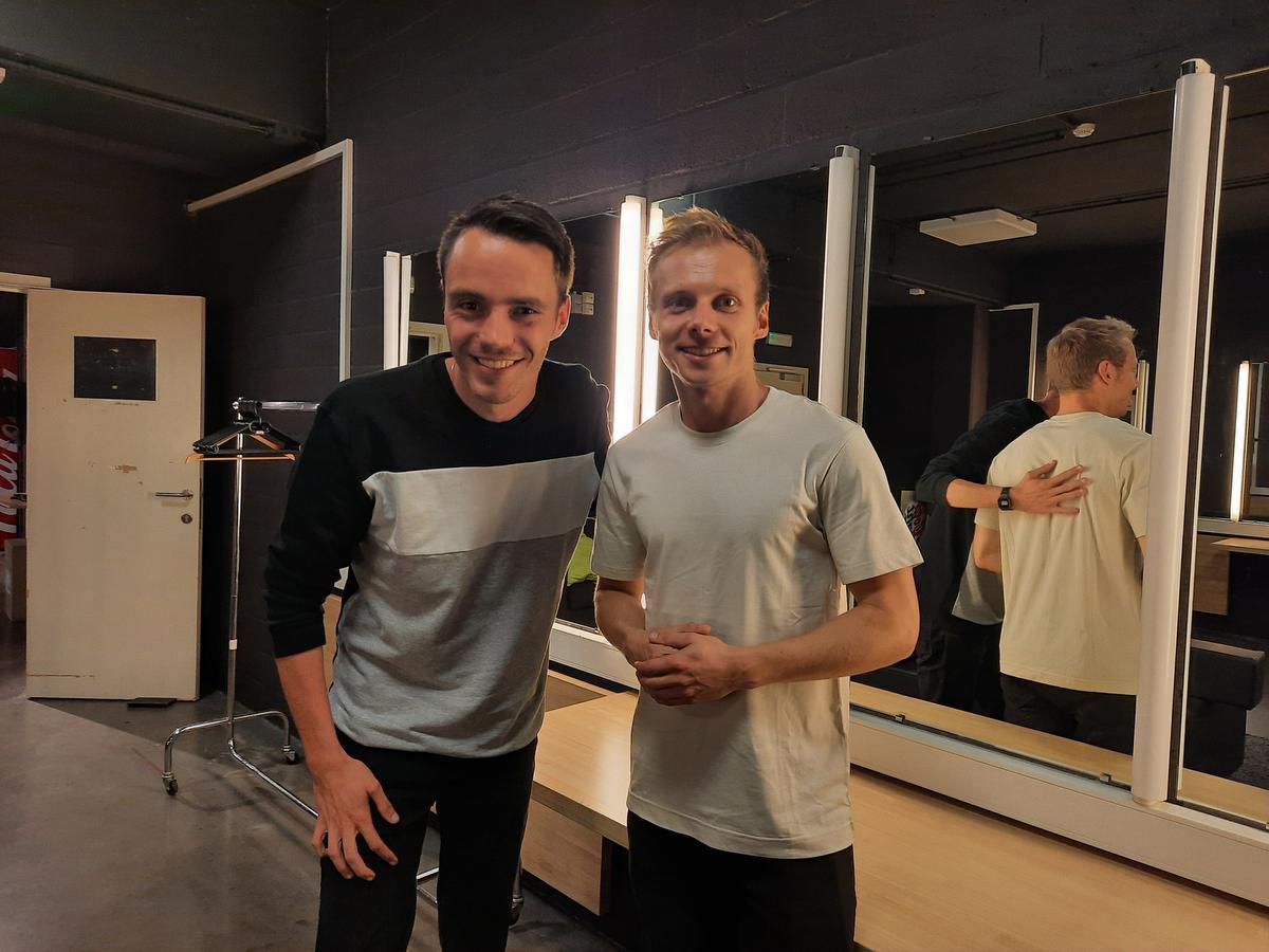 Goochelaar Simon Rosseel uit Ruddervoorde had een ontmoeting met ...