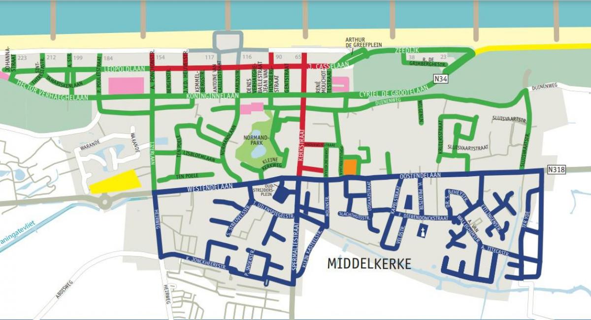 Parkeren moet anders vanaf 15 februari in Middelkerke - KW.be