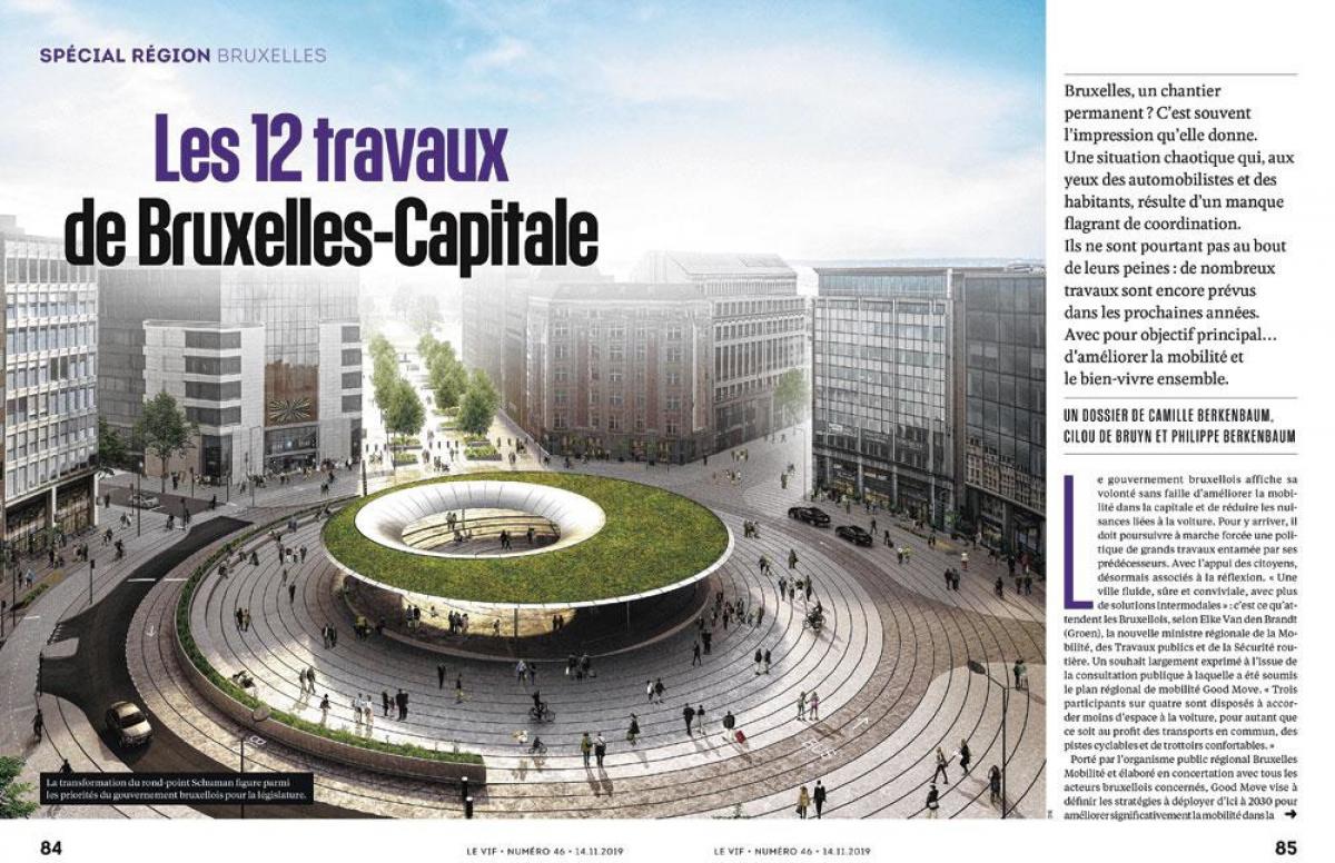 Futur rond-point Schuman