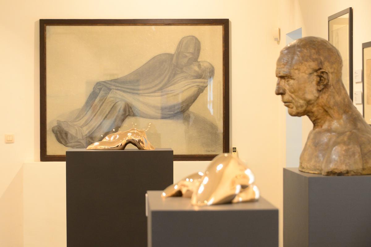 Hartstochtelijke verbinding door Ann Deman in museum Gevaert-Minne ...