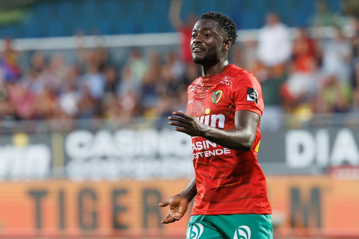 Eén week effectieve schorsing voor David Atanga van KVO - KW.be