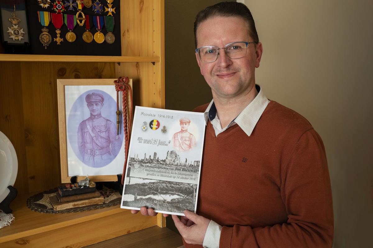 Lieven Cardoen stelt boek ‘Ik werd 21 jaar’ voor: “Dagboek overleden ...