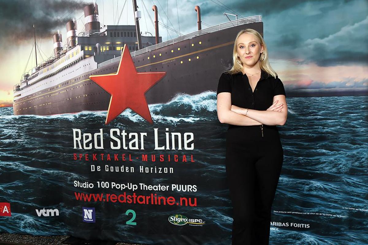 Charlotte Boudry speelt Louise in ‘Red Star Line’: “Vier maanden geleden zat ik nog op de ...
