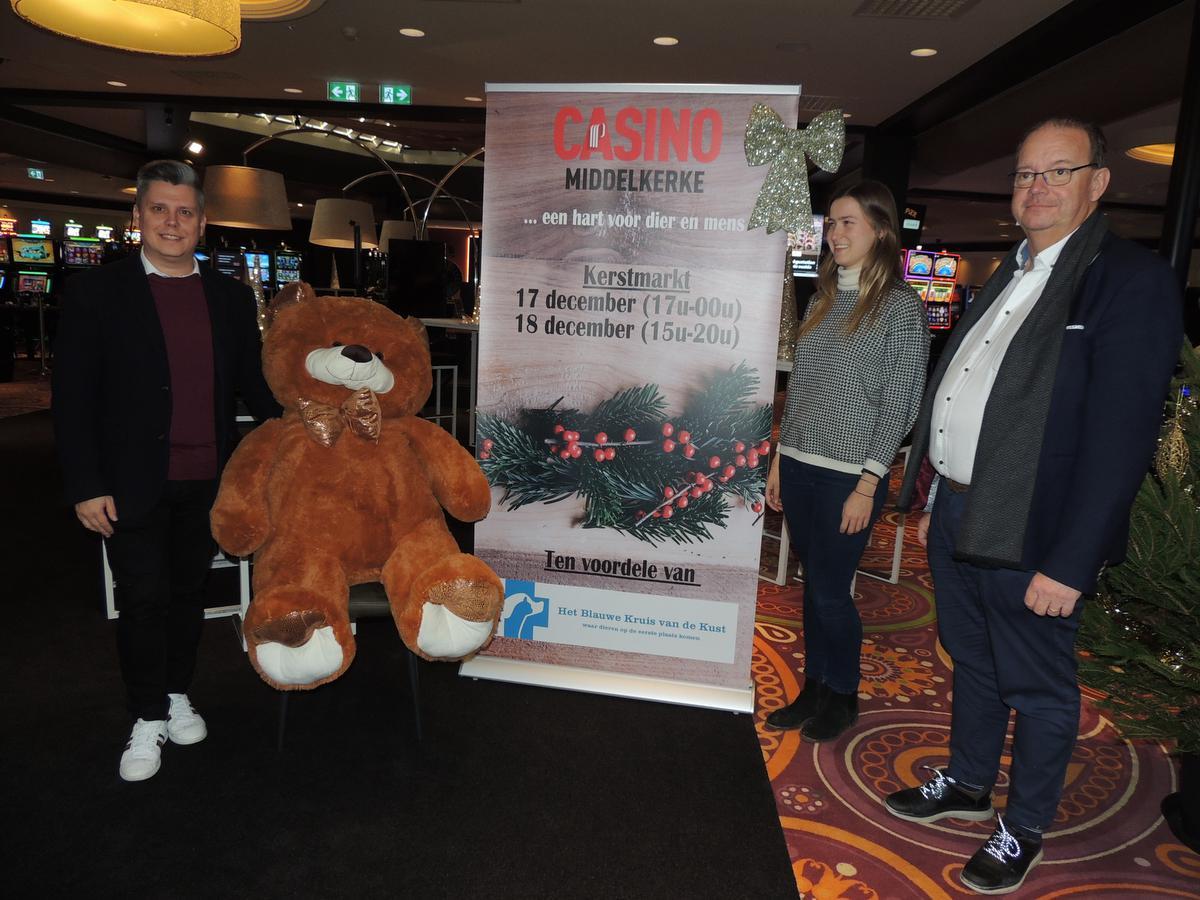 Casino in Middelkerke steunt Het Blauwe Kruis van de Kust met ...
