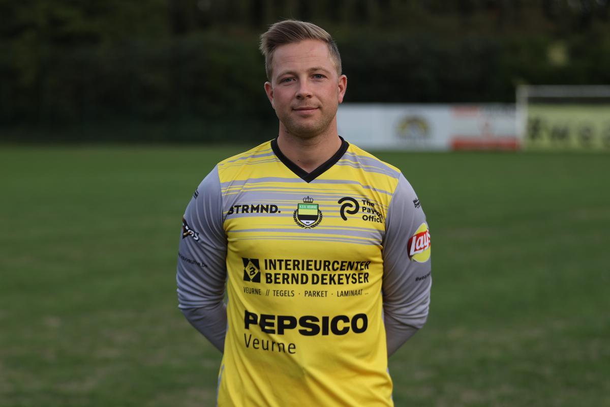 Doelman Bradley Geryl wil met (KSV Veurne - 1) in eerste blijven ...