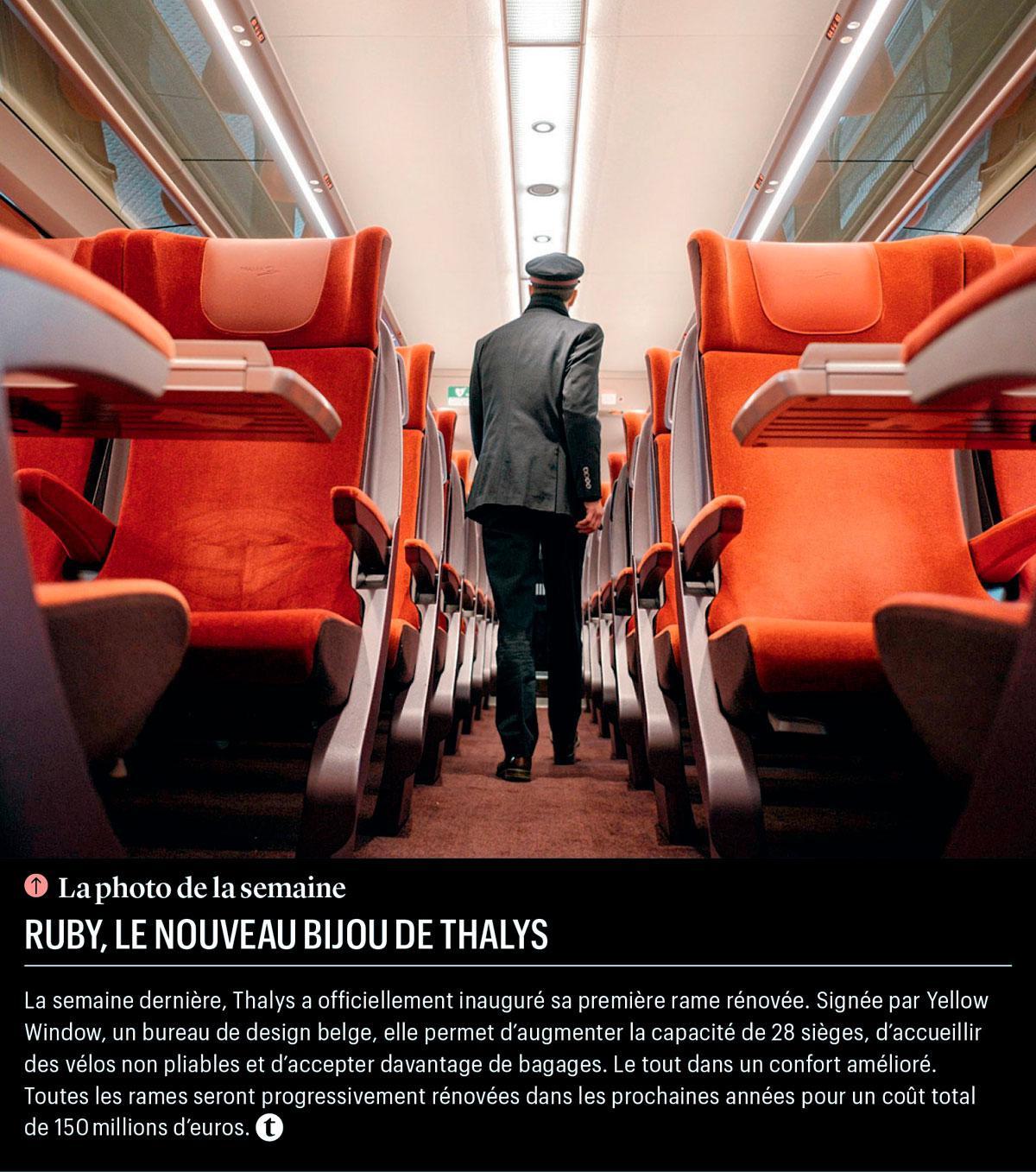 Ruby, le nouveau bijou de Thalys - Trends-Tendances