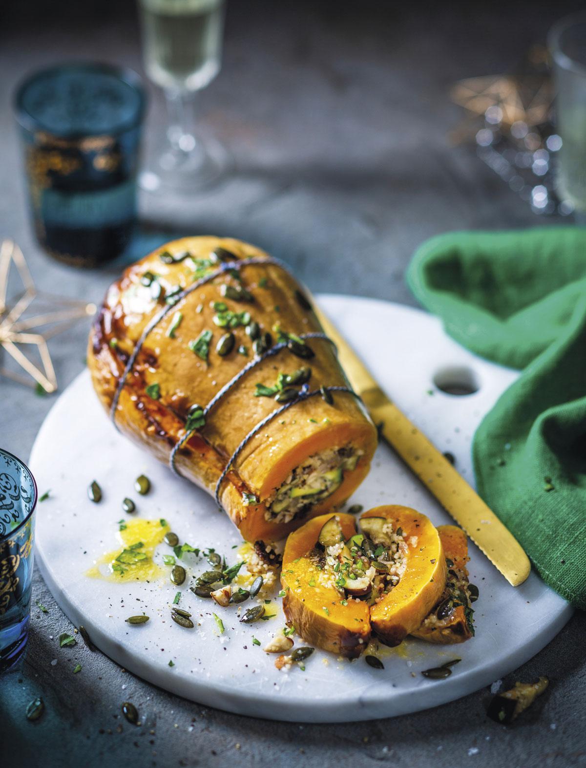 Gevuld gebraad van butternut