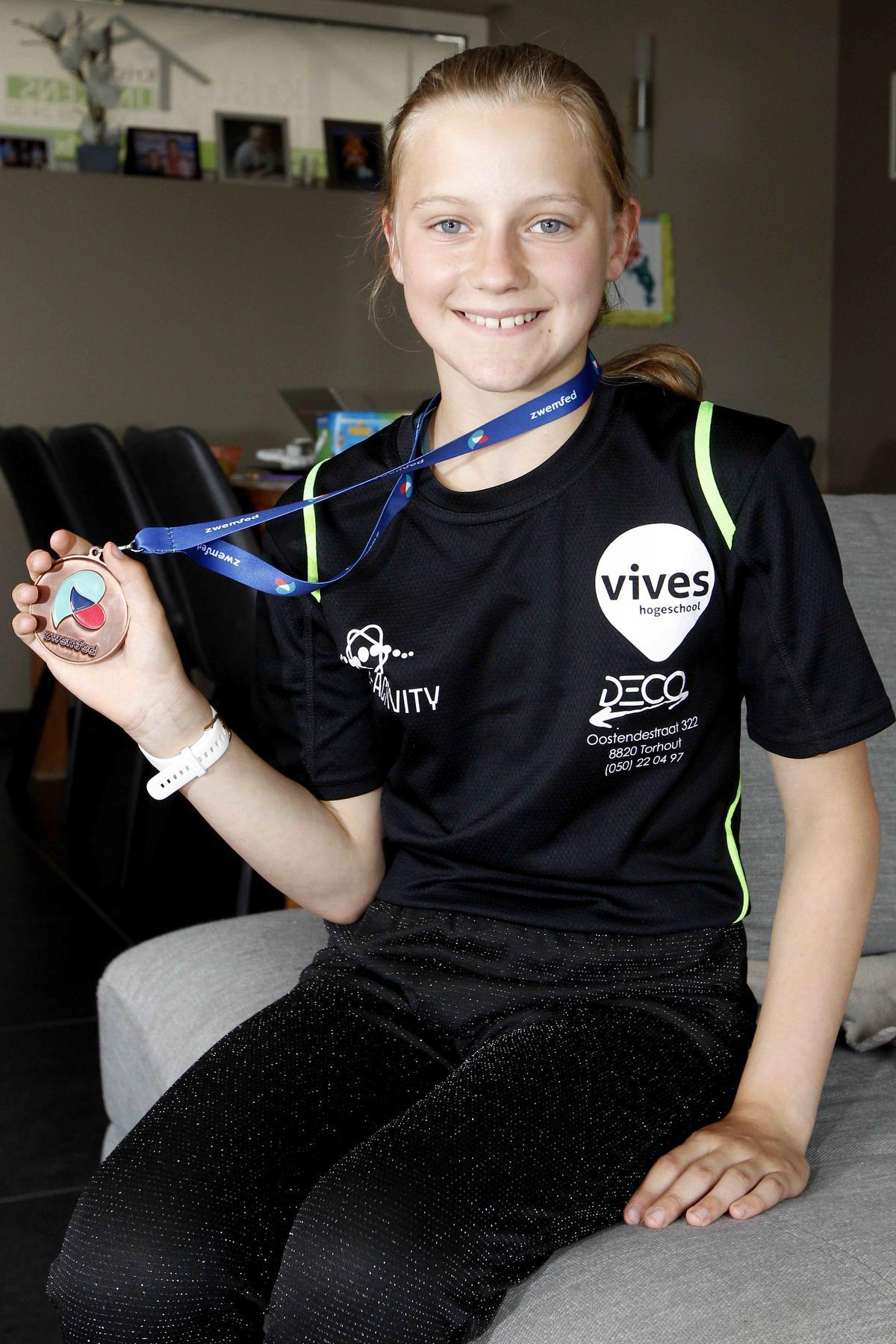 Elloise (11) is Kinderkrak in Ichtegem - KW.be