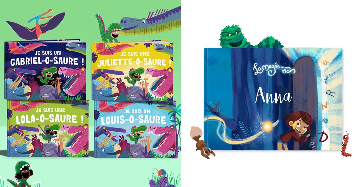 FLAIR BOOK CLUB: 10 livres personnalisés pour enfants à cacher sous le ...