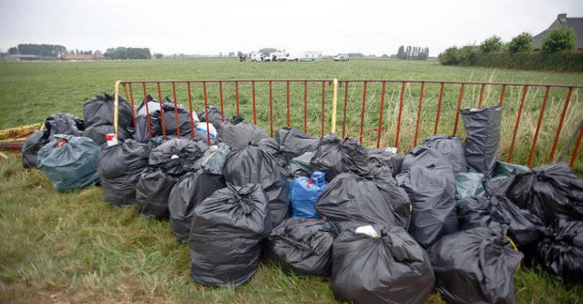 Vlaming produceerde in 2009 gemiddeld 551 kilo afval