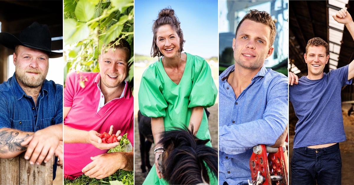 'Boer zkt Vrouw: Blind Verliefd': zo zien de 5 boeren eruit