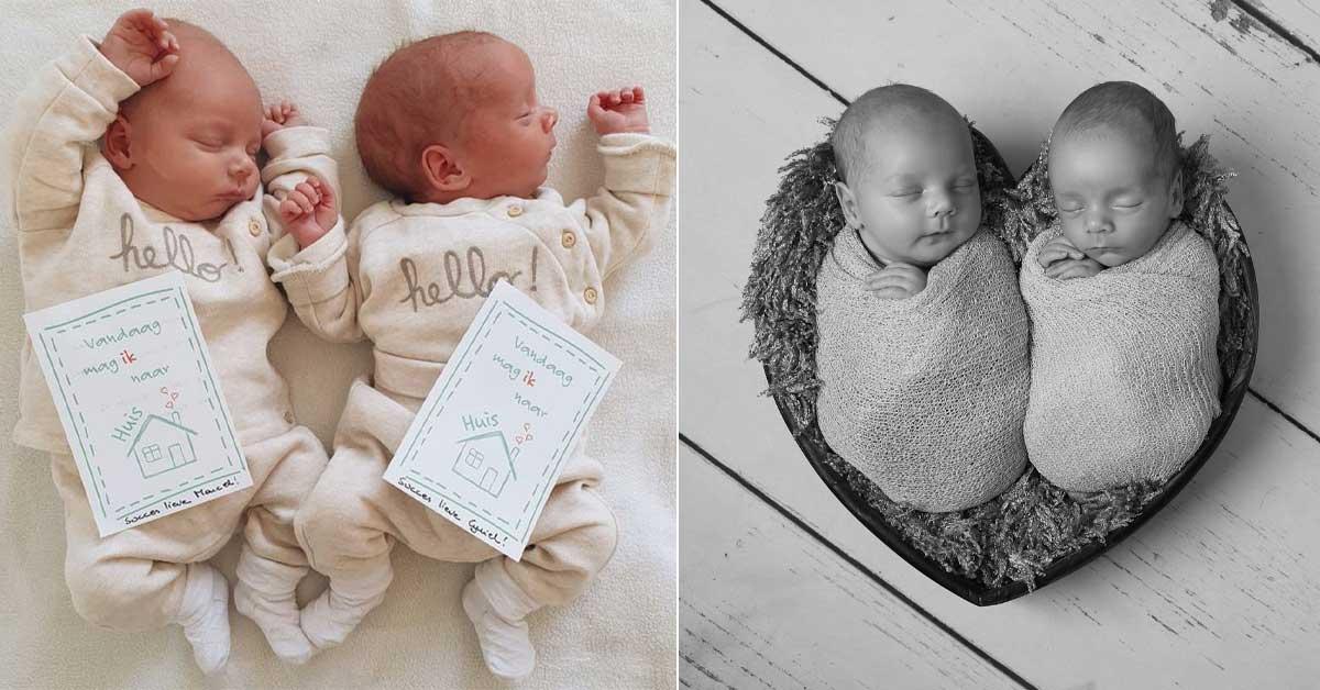 Tweeling: Céline: 'Ik zit vaker op een donkere wolk dan op een roze wolk'