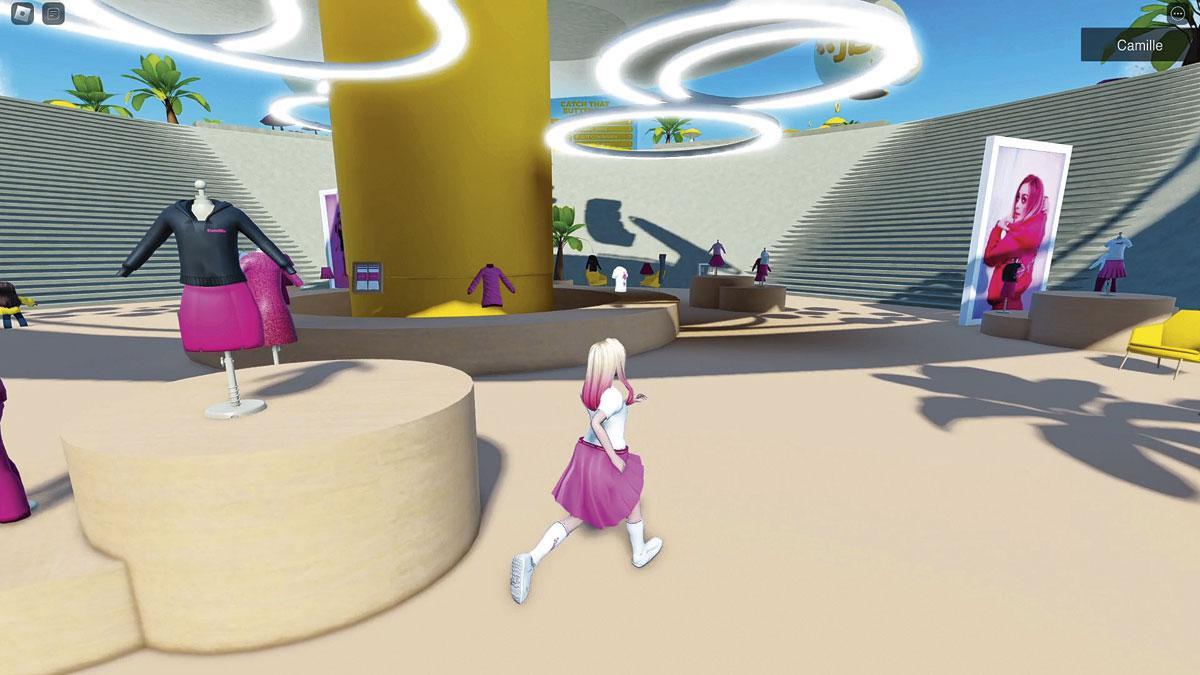 JBC laat Camille optreden op Roblox - Trends Kanaal Z