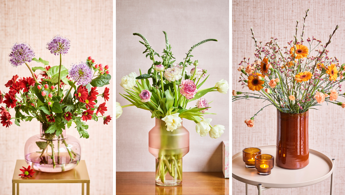 3x budgetvriendelijke boeketjes om (indruk mee) te maken - Libelle