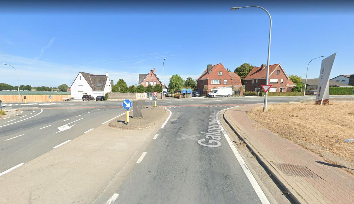 Werken starten voor nieuw kruispunt aan industriezone Tielt Noord - KW.be