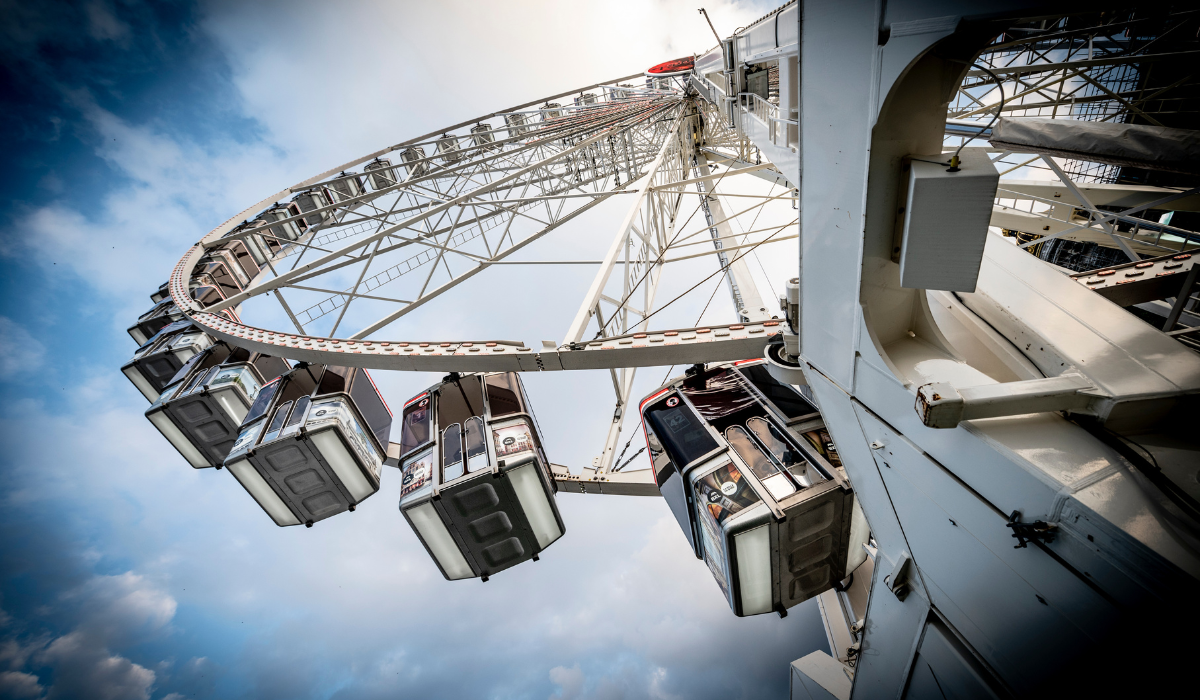 DINNER ON THE WHEEL: un resto insolite dans la Grande Roue à Bruxelles