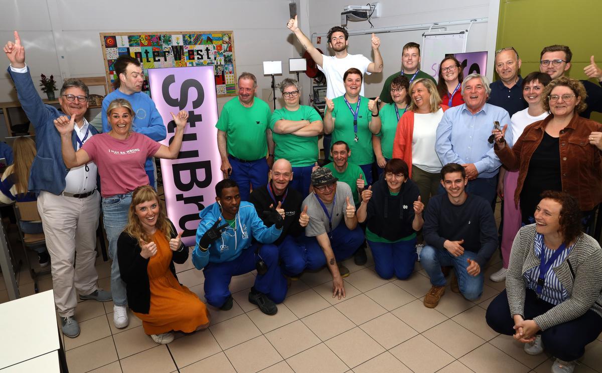 StuBru fleurt werkvloer InterWest Veurne op met favoriete muziek van de ...