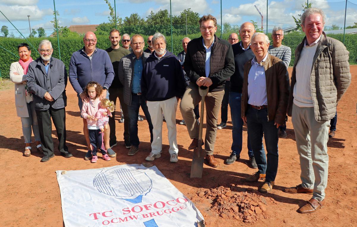 Clublokaal en petanquebanen voor Brugse Tennisclub Sofoco - KW.be