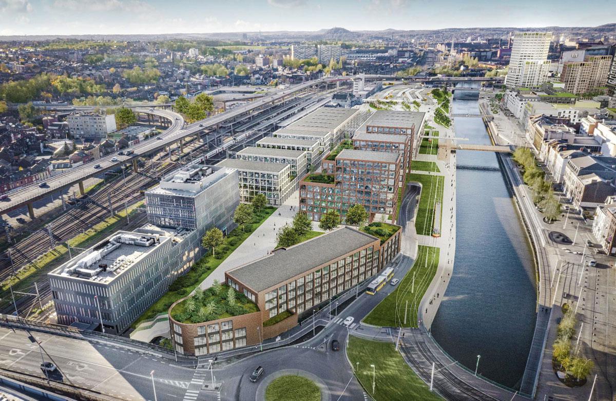 Le "masterplan" des rives de Charleroi: la nouvelle vie du quartier de ...