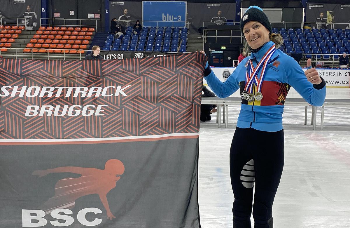 An Mommaerts uit De Haan behaalt zilver op het WK shorttrack voor masters - KW.be