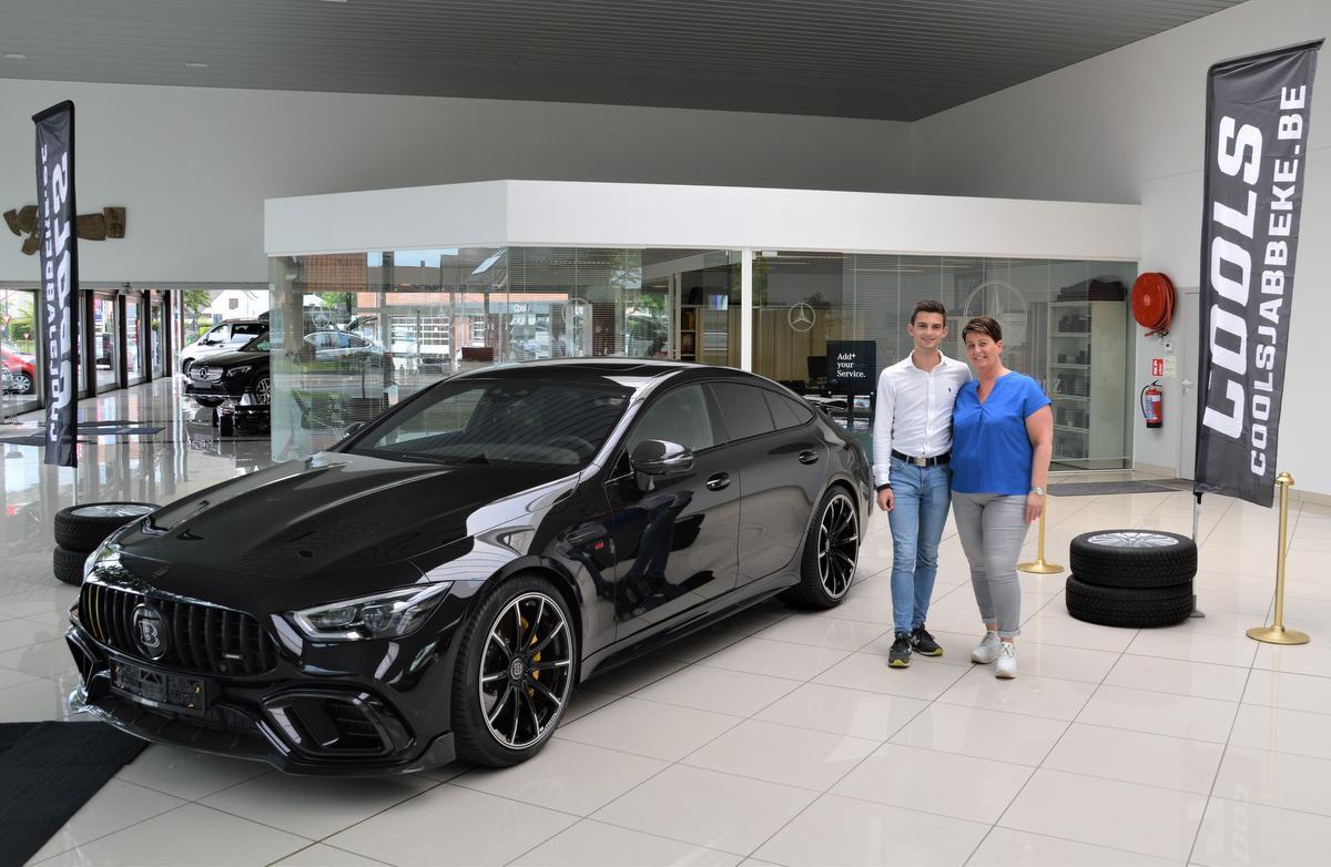 Garage Cools in Jabbeke heeft met nieuwe Brabus 800 een primeur - KW.be