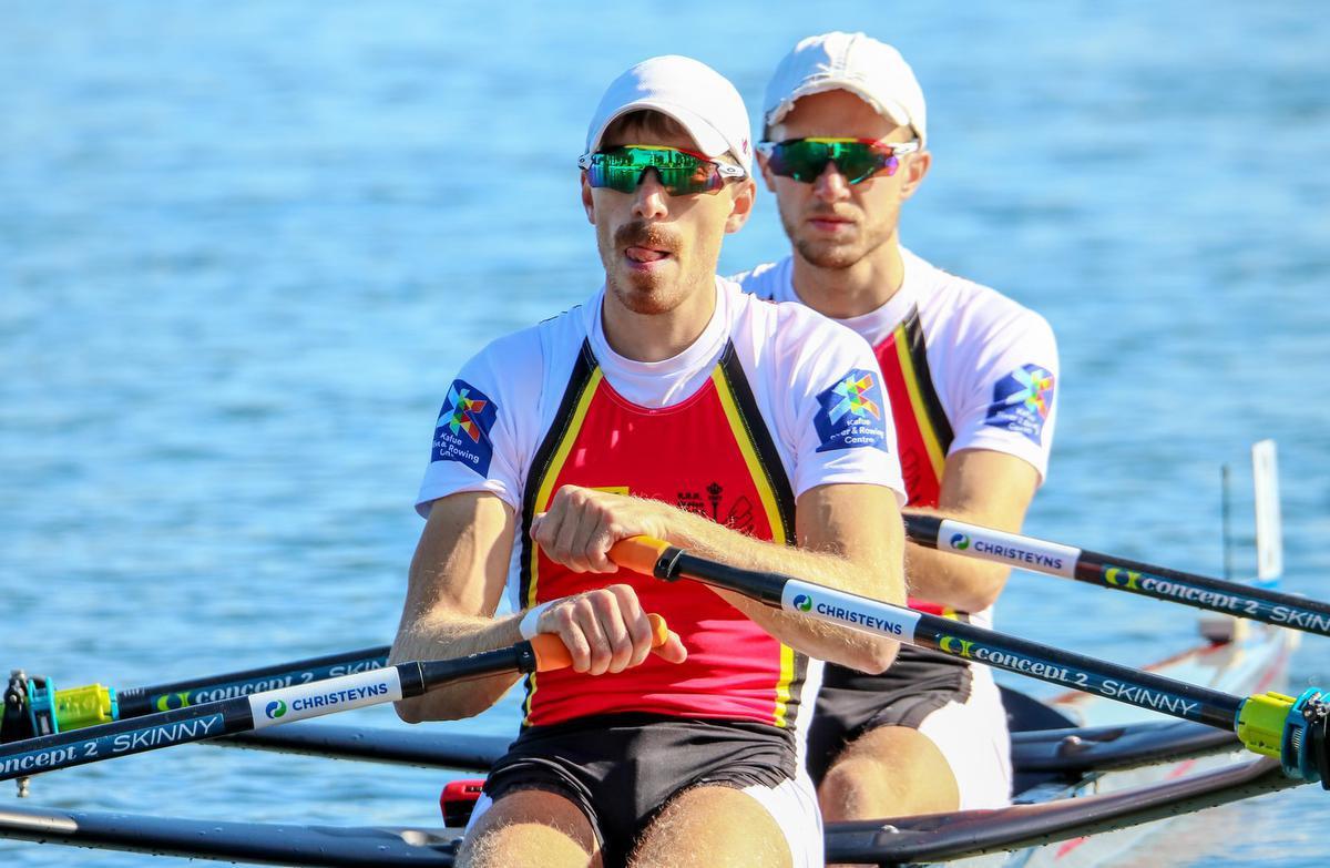 Niels Van Zandweghe roeit met Tim Brys naar brons op het EK - KW.be