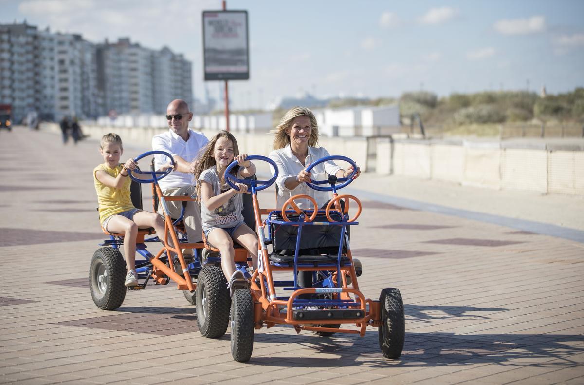 Weer gocarts aan zee, maar nog niet overal - KW.be