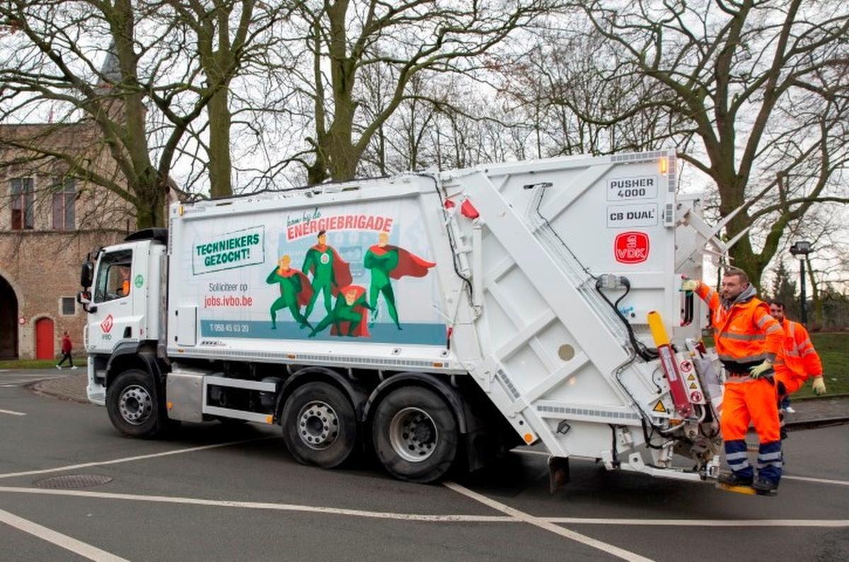 Vuilnis wordt in augustus al vanaf 6 uur opgehaald - KW.be