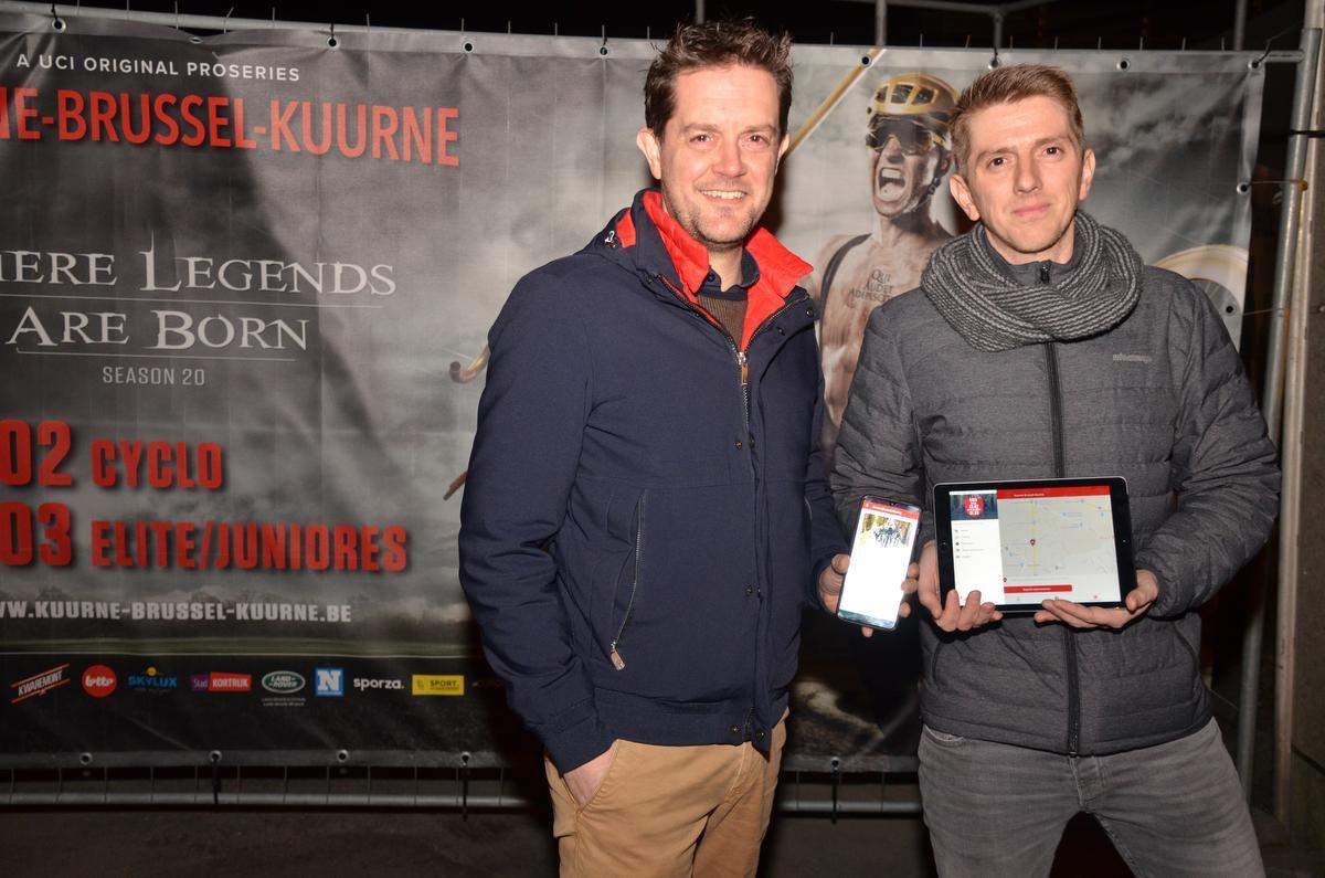Nieuwe app helpt deelnemers Kuurne-Brussel-Kuurne Cyclo - KW.be