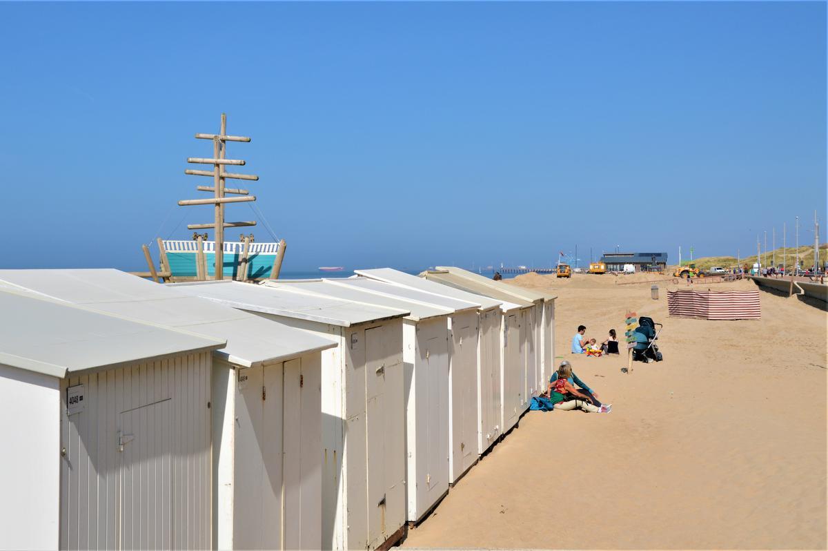 Opbouw strandcabines in Wenduine kan vanaf dinsdag - KW.be