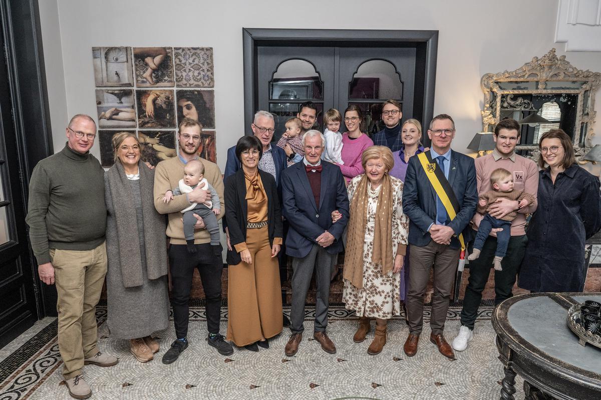 Diamanten huwelijksgeluk voor Mariette en José in Roeselare - KW.be