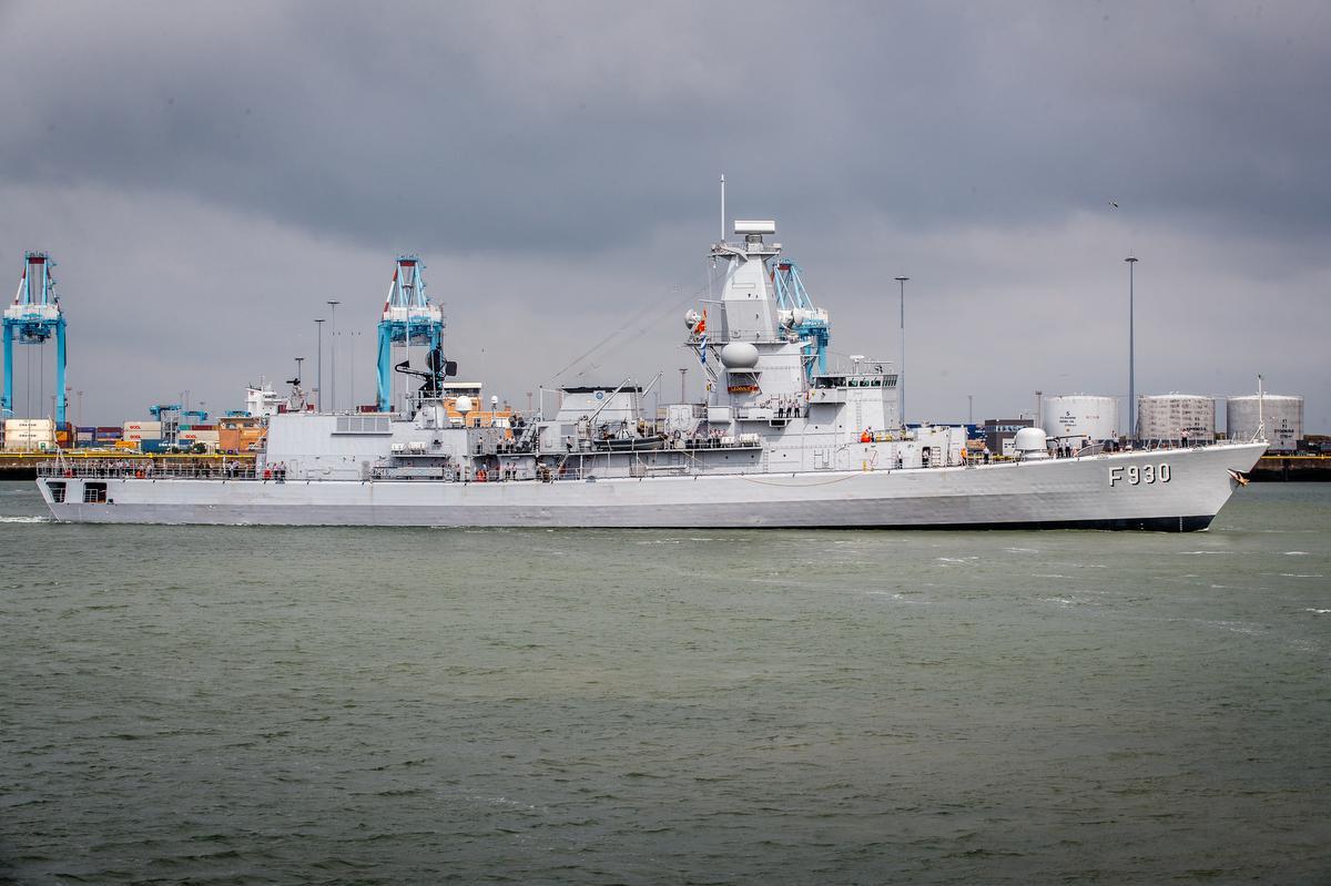 Belgisch fregat met jongste bemanning ooit vertrekt op internationale ...