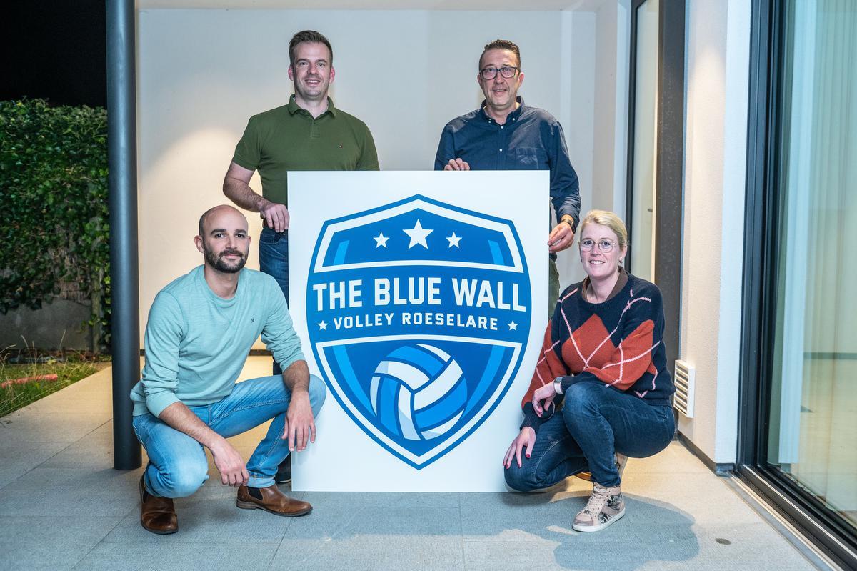 The Blue Wall supportert trouw voor Knack Volley: “Hopen op het ...