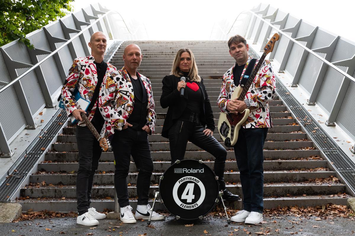 Partyband 4 Elements rockt stevig - KW.be