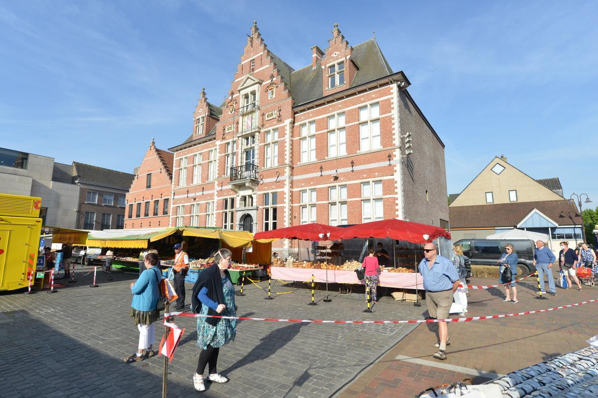 Voor het eerst in lange tijd markt in Oostkamp - KW.be