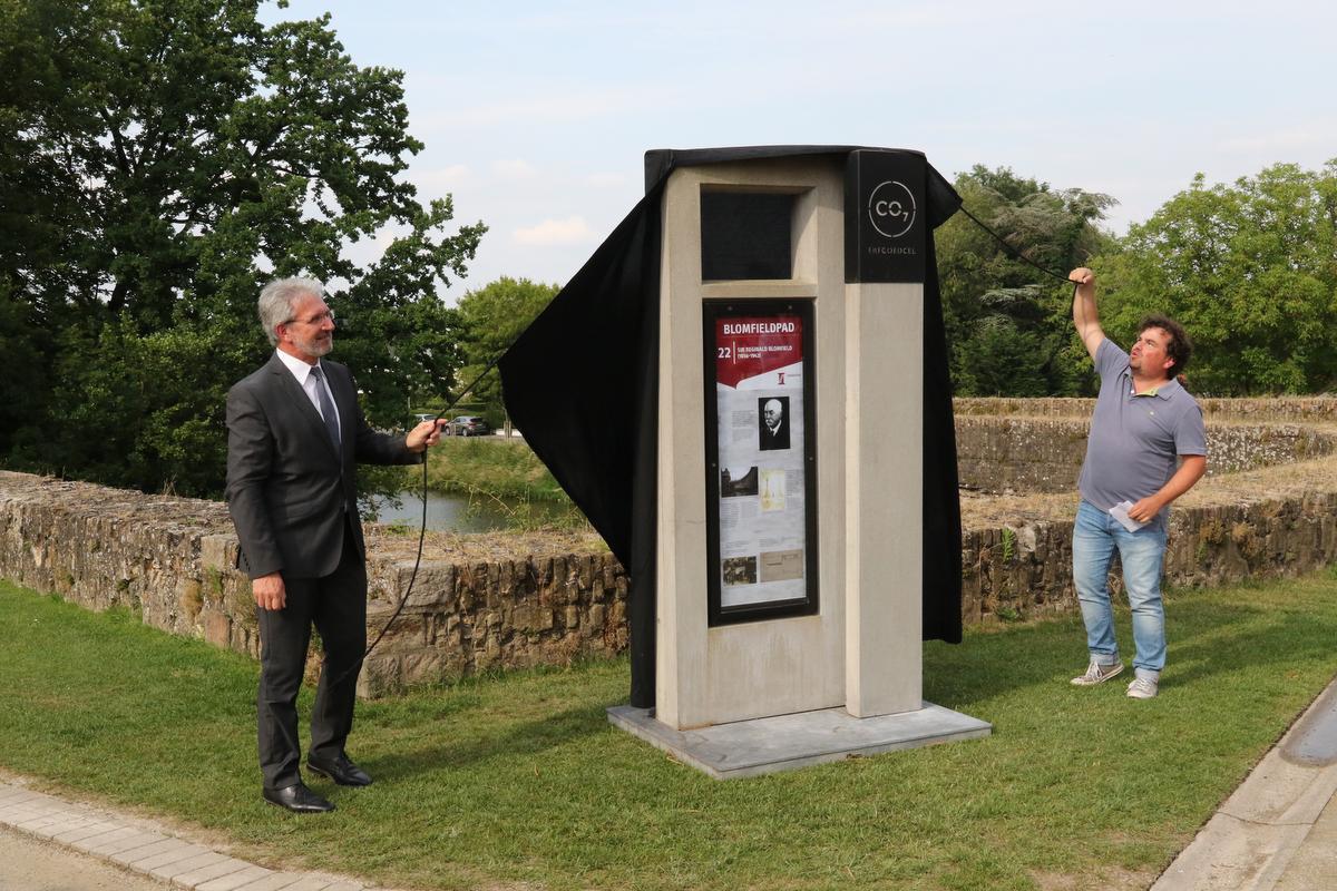 Erfgoedhalte rond Sir Reginald Blomfield, ontwerper van de Menenpoort ...