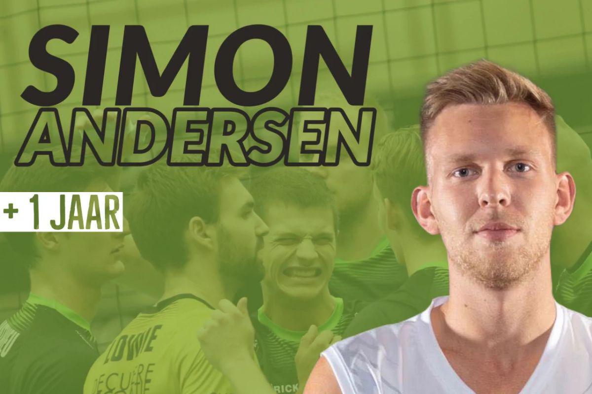Simon Andersen versterkt Decospan Volley Menen - KW.be