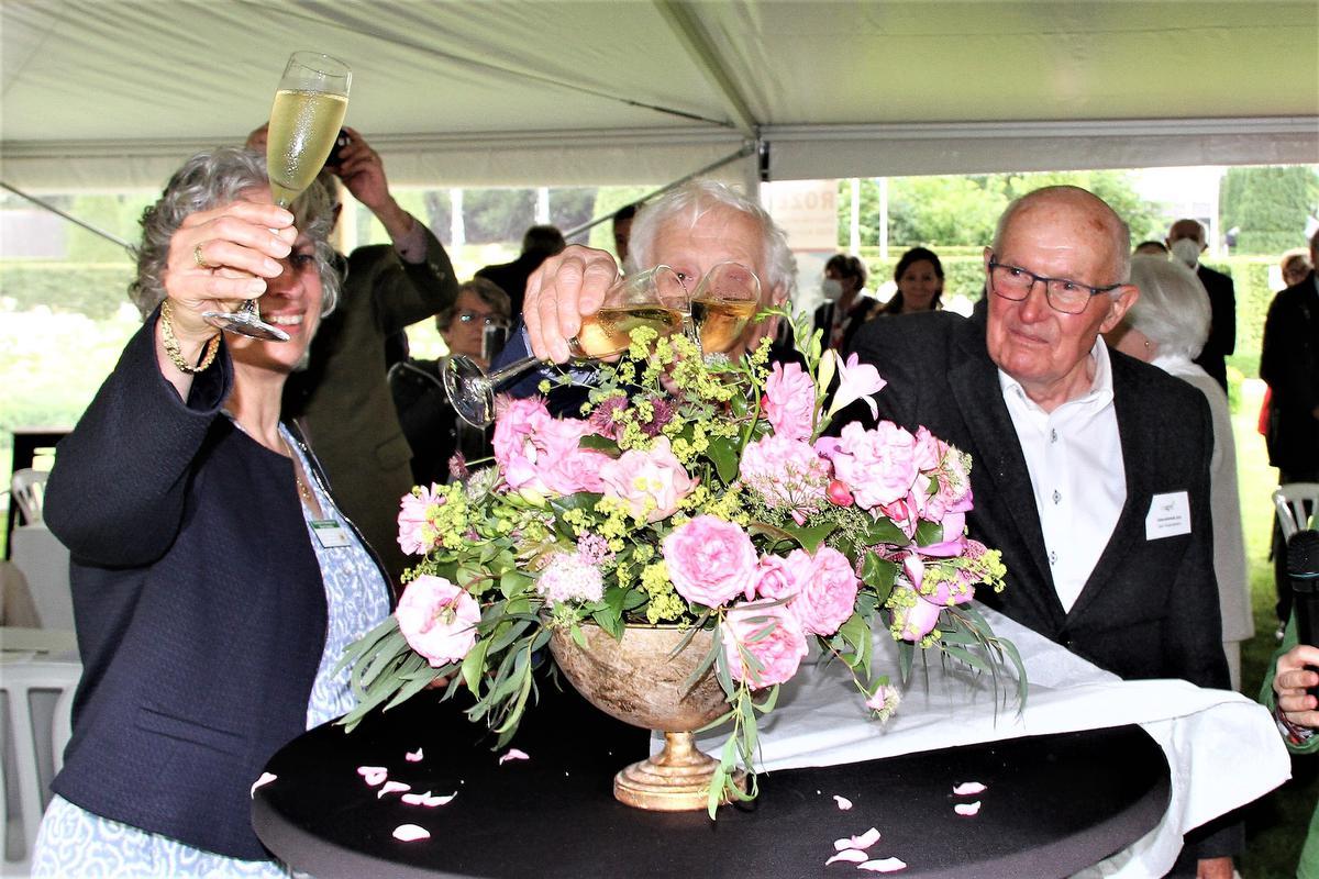 Grootbloemige roos van Viva International gedoopt tot roos ‘Frans ...