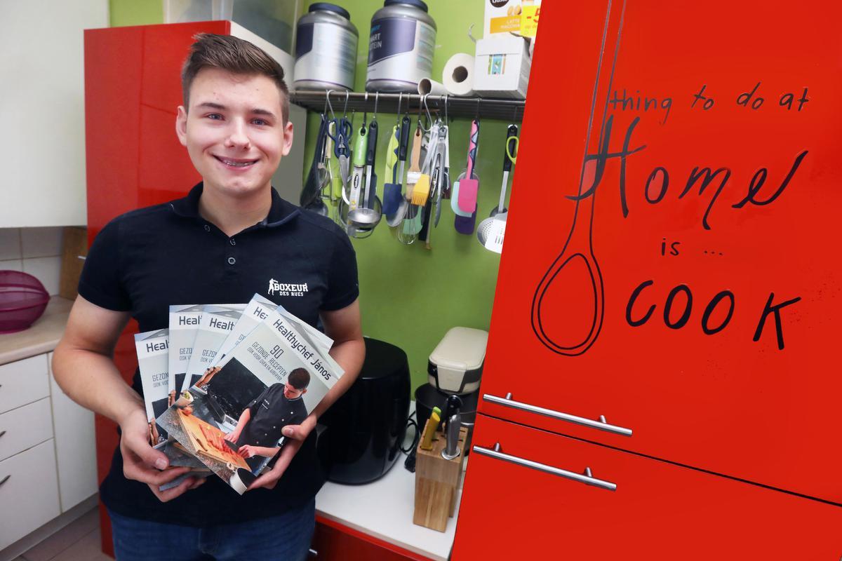 Eerste kookboek van Healthy Chef János (16) vanaf nu te koop - KW.be