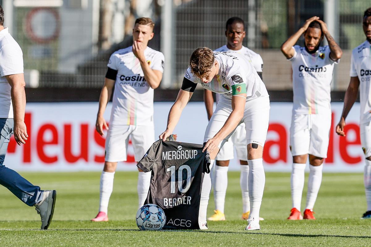 KV Oostende organiseert wake voor Franck Berrier - KW.be